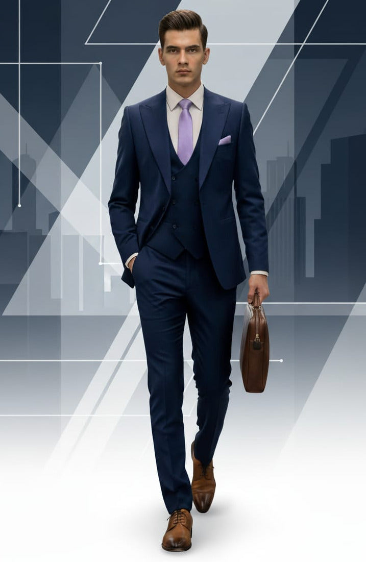 Giovanni Testi Slim Fit Suit