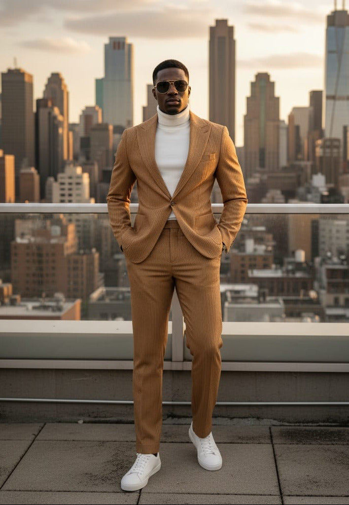 Giovanni Testi 2 Piece Slim Fit Suit