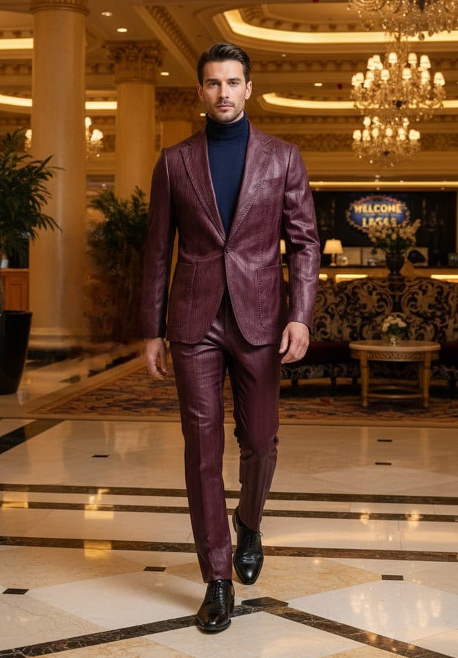 Giovanni Testi 2 Piece Slim Fit Suit